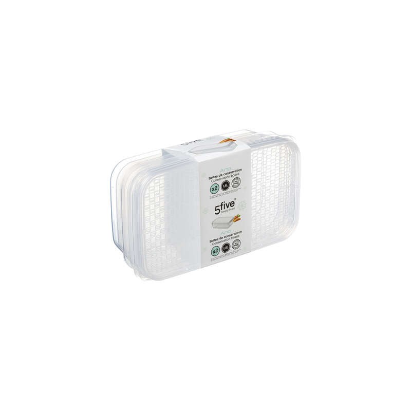 2 Táper Plástico 1,4 L